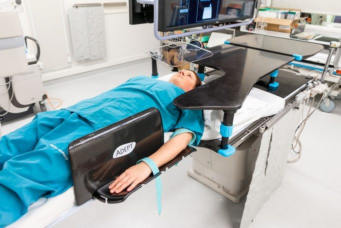 Adept Medical launches an MR safe overhead arm support