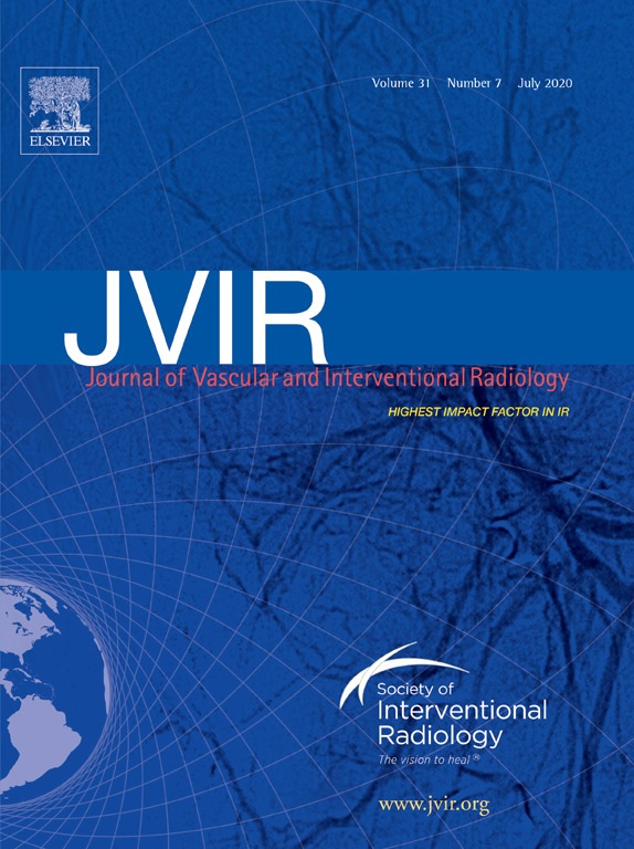 Journal of Vascular and Interventional Radiology impact factor passes 3