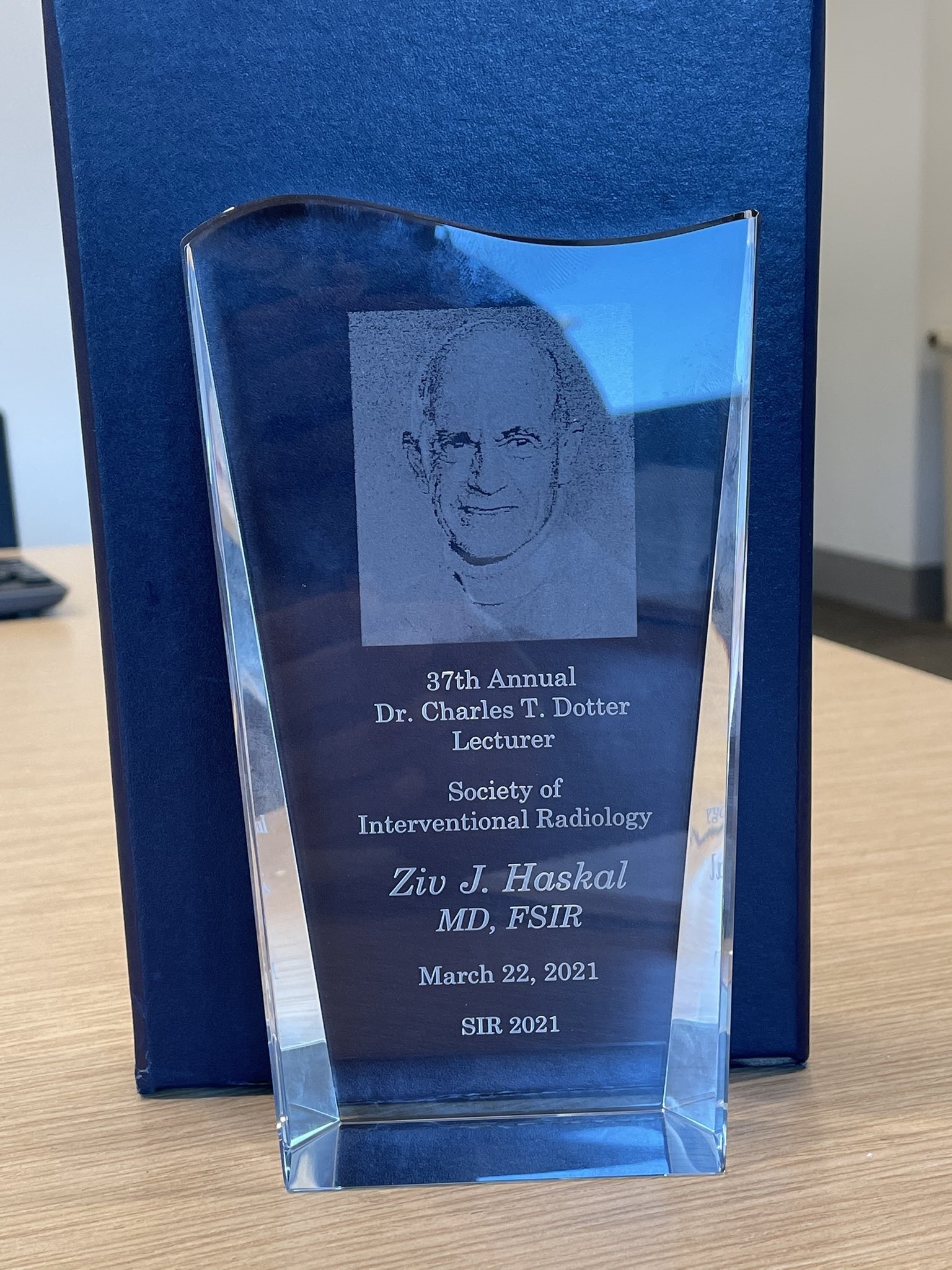 Ziv Haskal Dotter Lecture - Interventional News